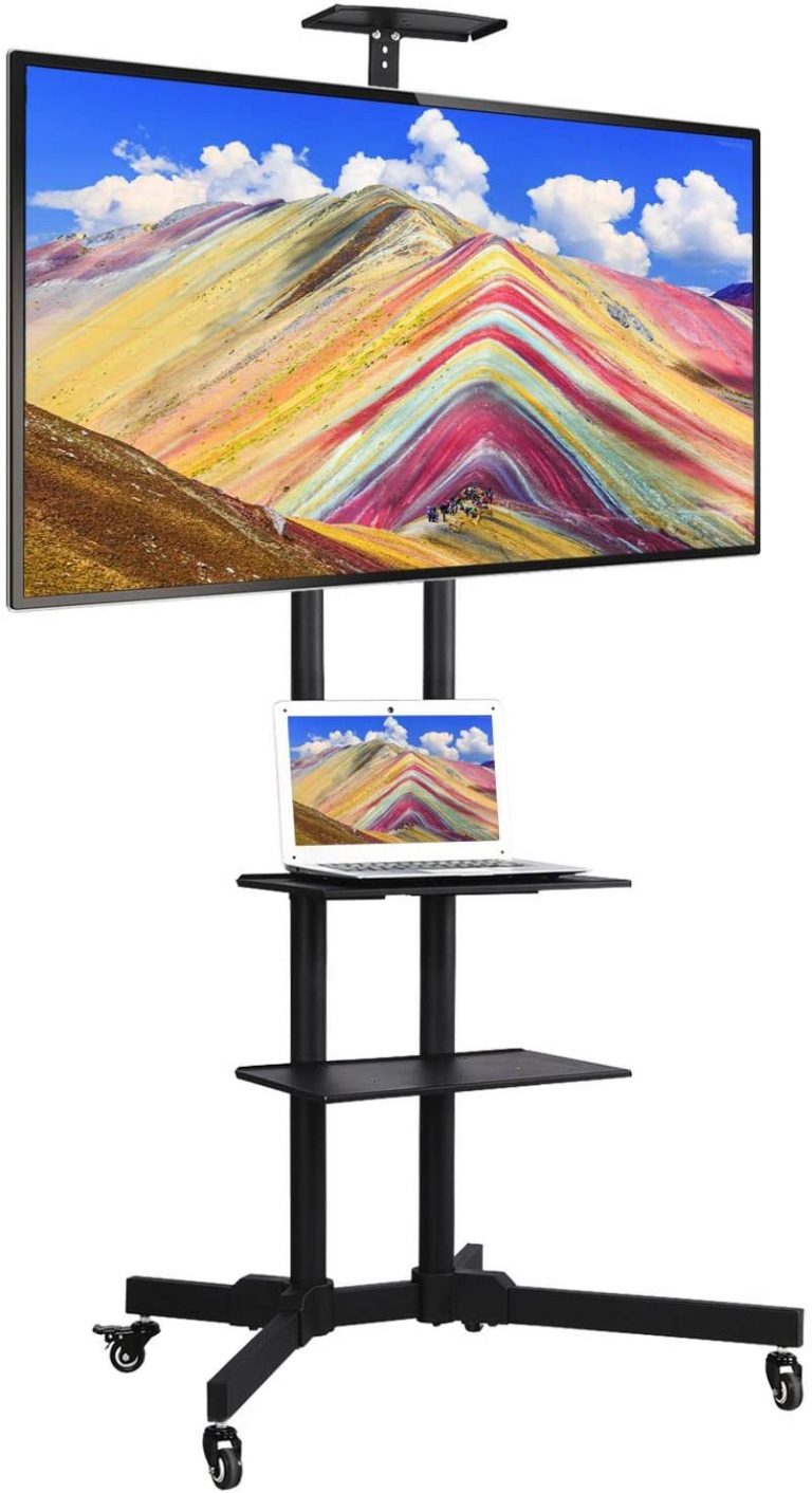 10 Best Rolling TV Stands 2024 - Buying Guide & Reviews